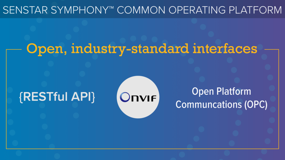 How Open Standards Provide Future Flexibility - Senstar